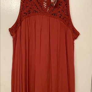 Cupio | Dresses | Rust Colored Summer Dress By Cupiol | Poshmark